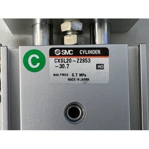 SMC CXSL20-Z2853-30.7 Dual Rod Guided CYLINDER